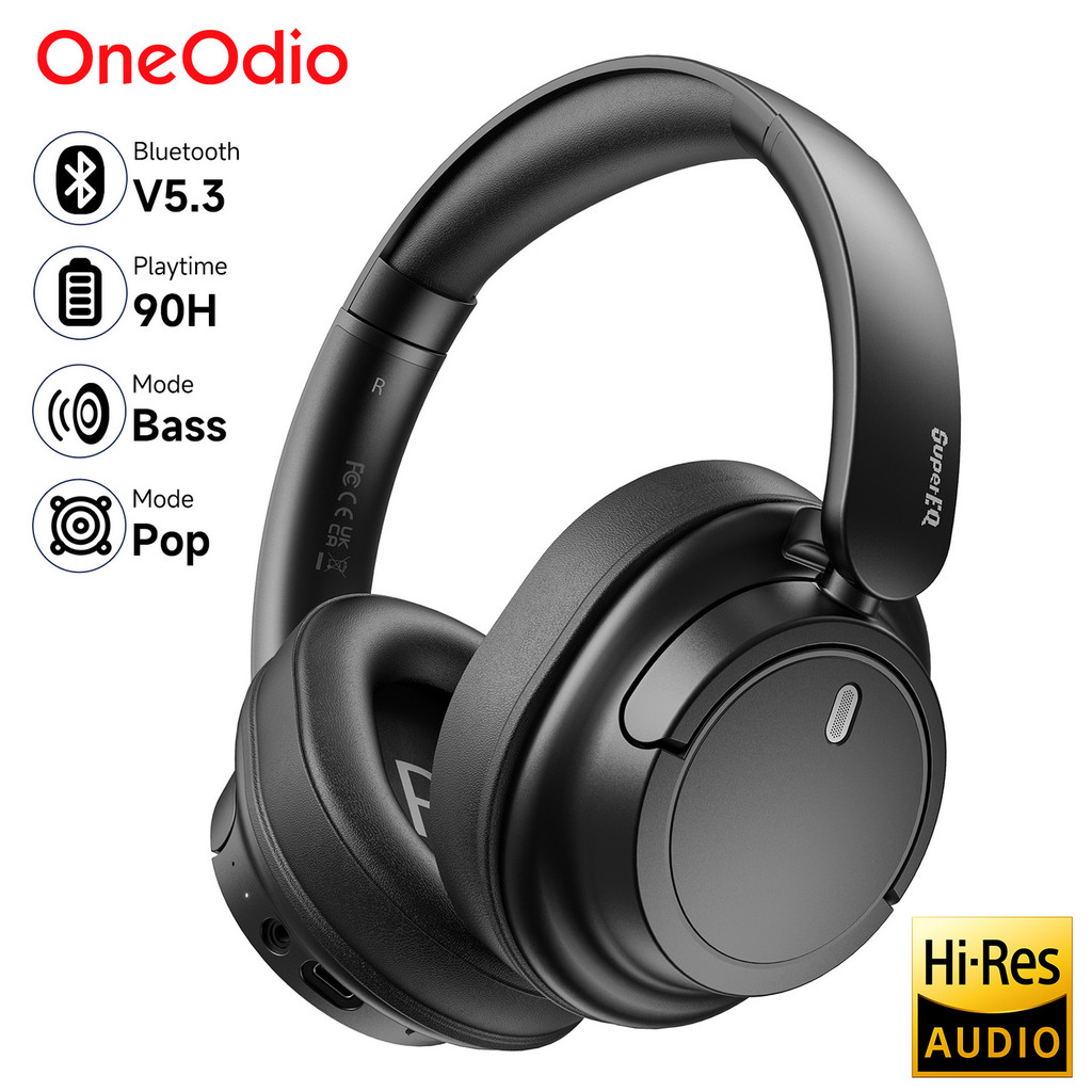 A1 Oneodio 3 Ereq V16 Wireless Bluetooth 5.3 Over Ear Headset With Mic ...
