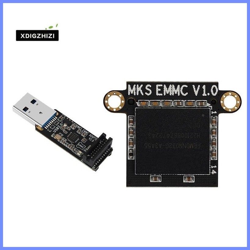MKS EMMC 32G Memory Expansion Card+MKS EMMC-ADAPTER V2 USB 3.0 Card ...