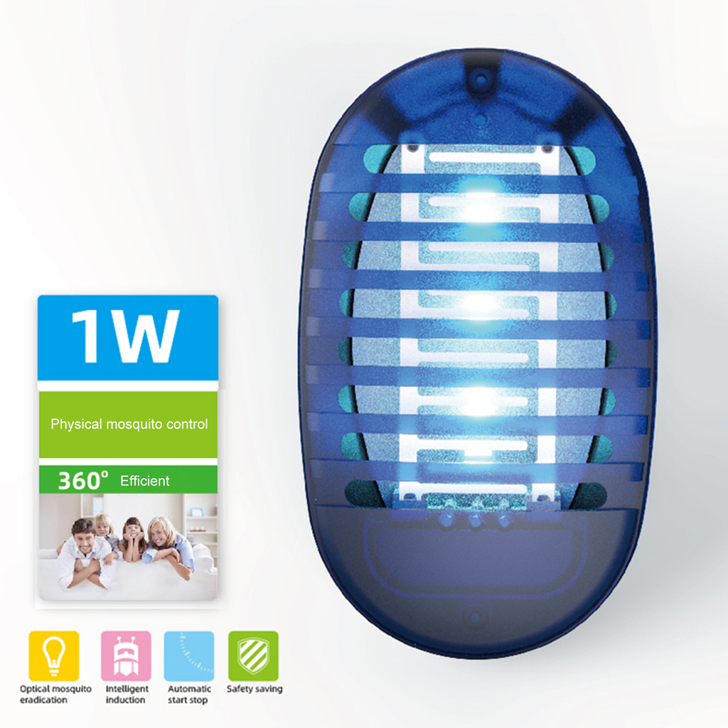 Killer F1 Mini Electric Shock Trap Bug Silent Mosquito Kilg Lamp Insect ...