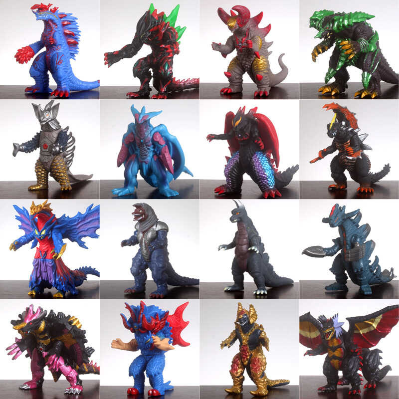 large New Soft rubber Ultraman Monster Leugocyte Belial Gaia Gubira ...