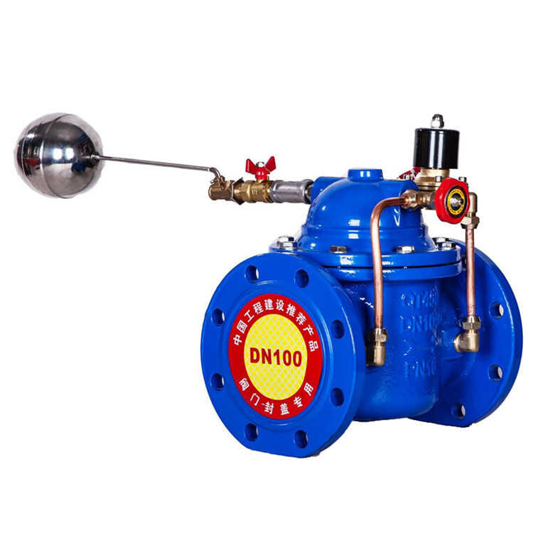 110X-16Q Electric Automatic Float Ball Valve Remote Control Float Ball ...