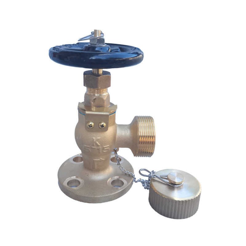 Yuhuan Brass Flange Fire Hydrant 5K7334 Angle Leather Cage Valve 751706 ...