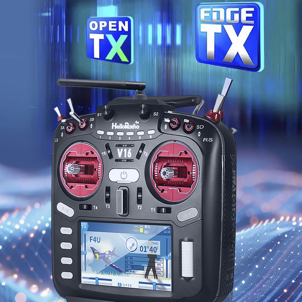 HelloRadio V16 MAX 4in1 Multi Protocol Remote Control High-frequency ...