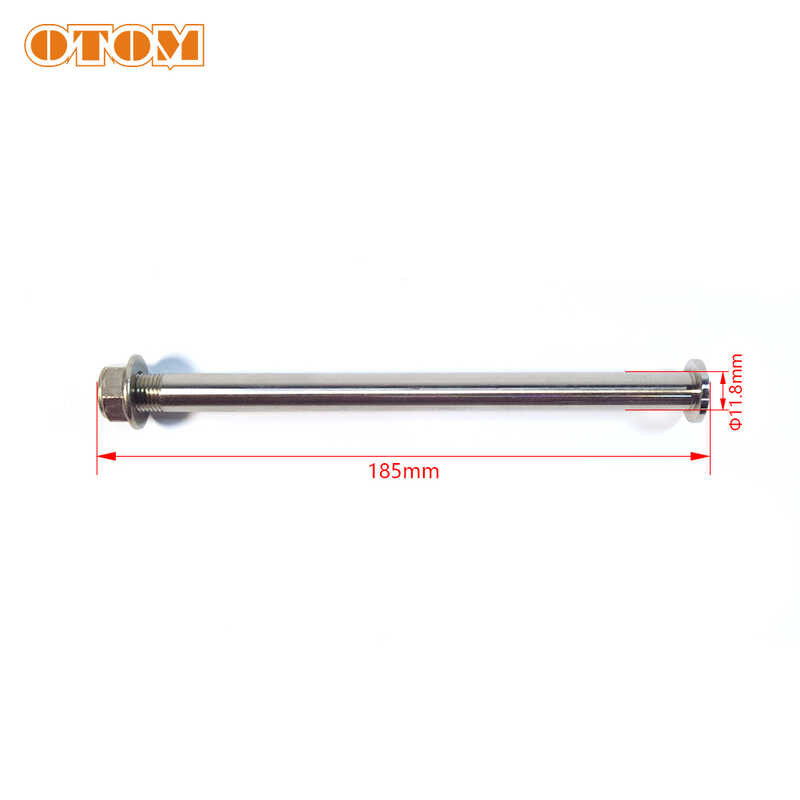 Motorcycle OTOM Steel Rear Axle With Nut For SURRON Light Bee X ...