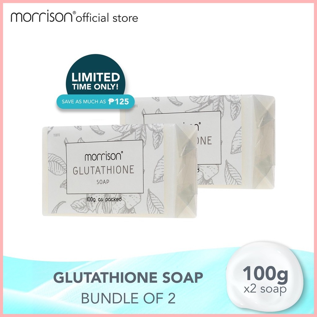 Morrison Glutathione Soap Set of 2 | Shopee Philippines