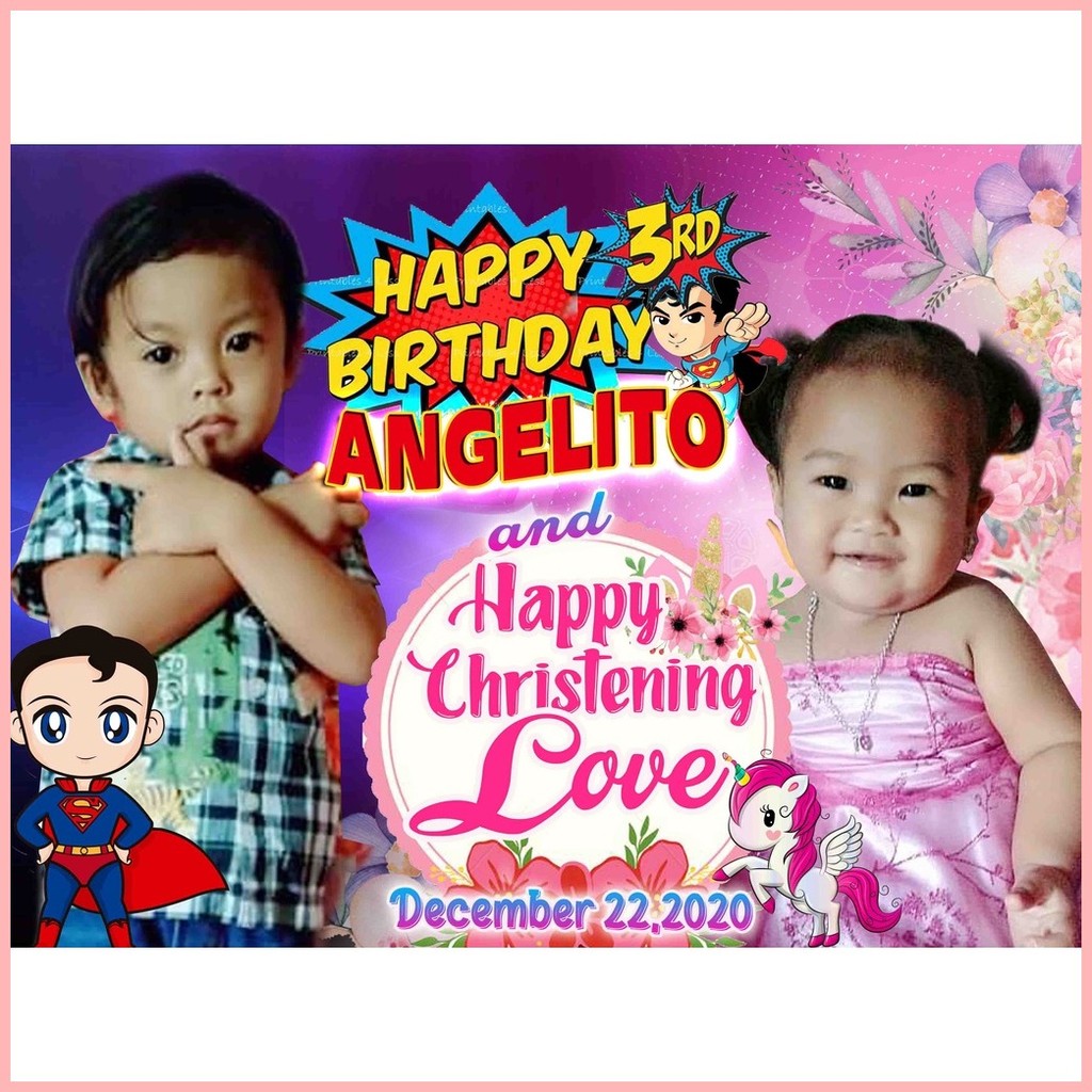 tarpaulin / tarp for any occassion Wedding, Birthdays, Christening ...