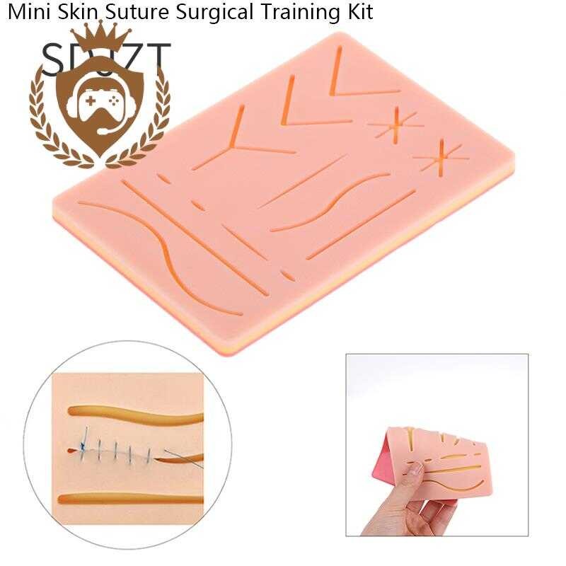 1Pc Medical Students Practice Training Silicone Pad Suture Kit Surgical ...