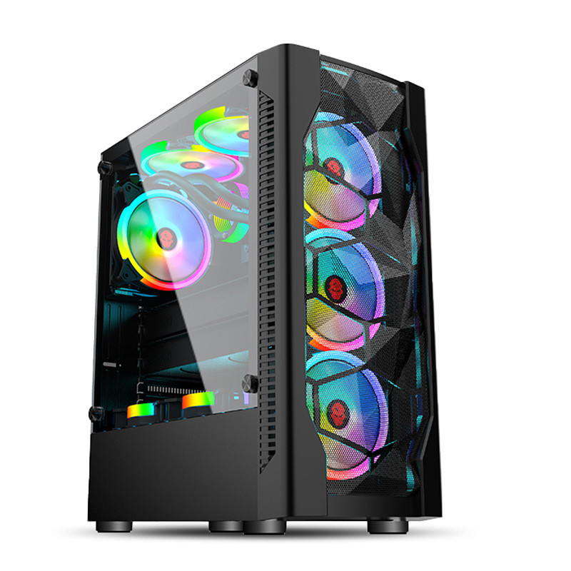 ⭐ ☑️ InPlay Meteor 03 /01 White Mid Tower Gaming Case PC CASE Desktop ...