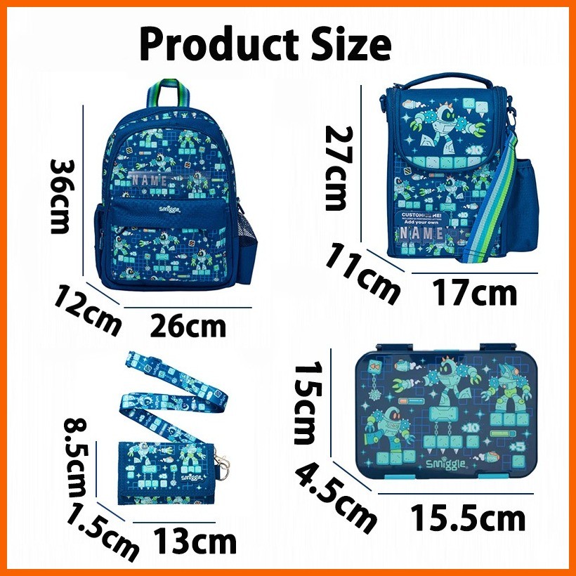 Smiggle Crab Hero backpack Happy Tales Junior Character Backpack ...