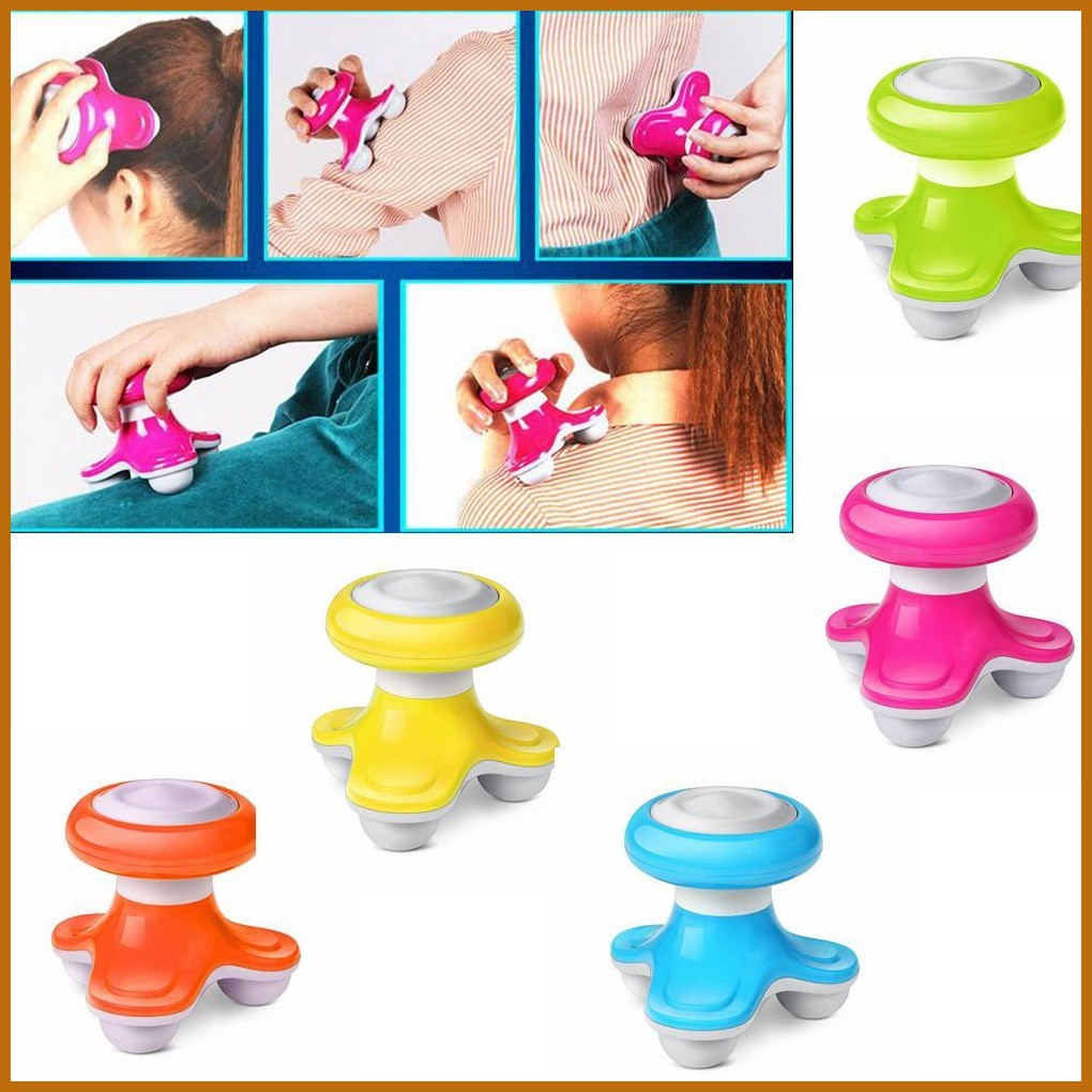 SWY Mini Portable Multi Triangle Massager Electric Handheld ...