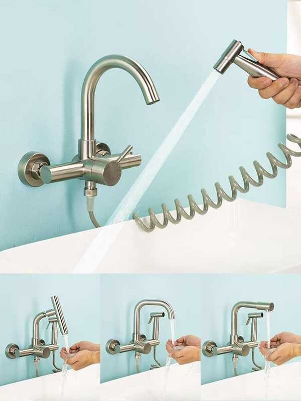 Tt Ang Pader Inila Sa Mainit At Malamig Faucet Basin Bathroom Balcony ...