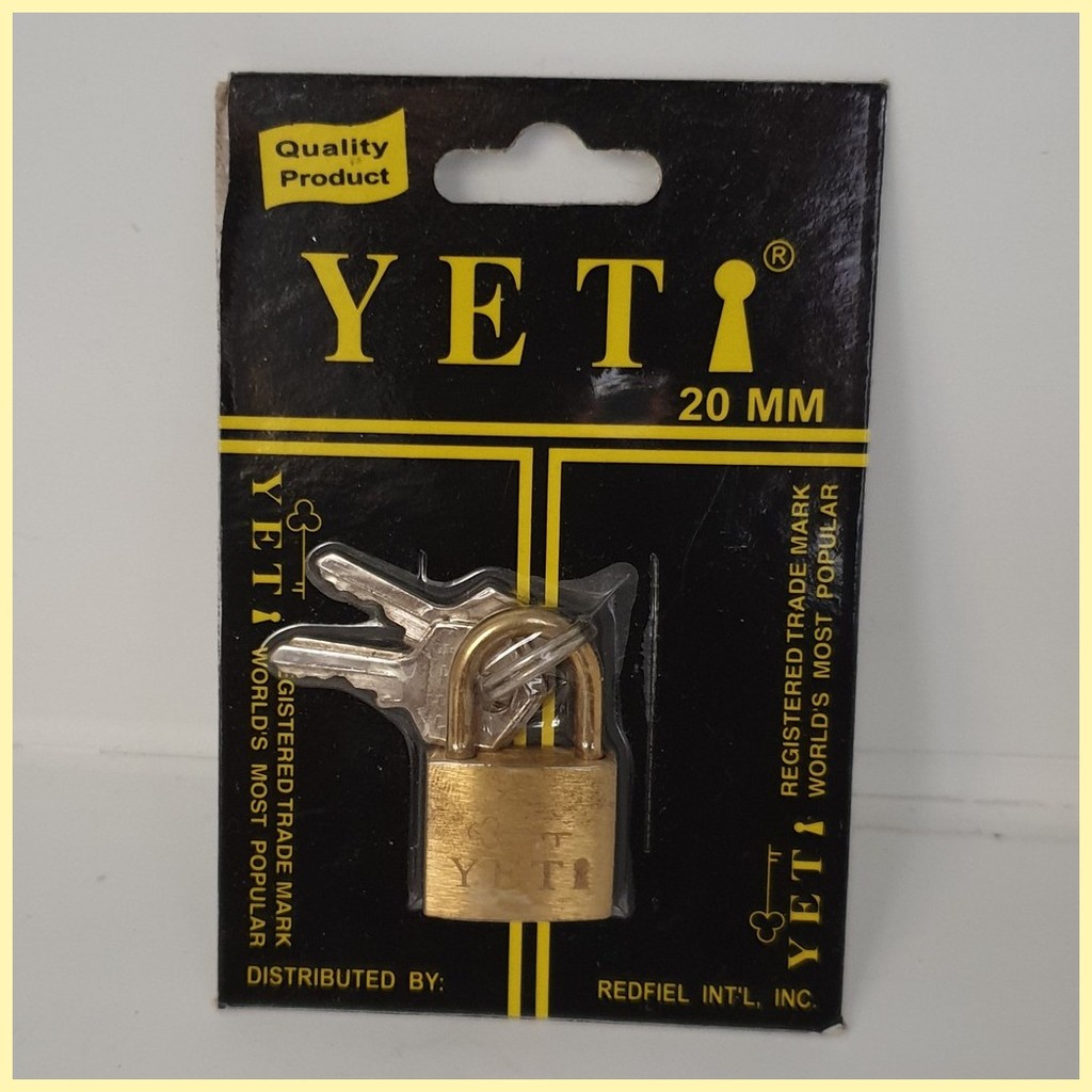 ⛑ YETI WORLD'S MOST POPULAR PADLOCK [ 20mm-25mm-30mm-35mm-40mm-45mm ...