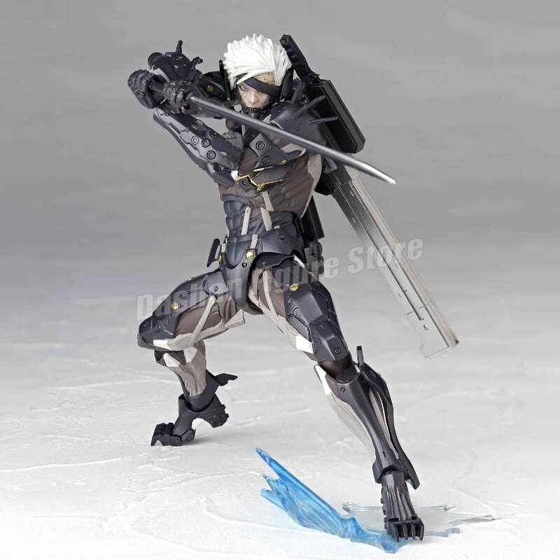 Revoltech Metal Gear Kaiyodo Rising: Revengeance Action Figure Raiden ...