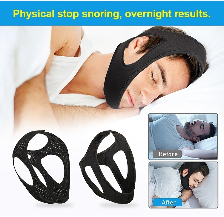 【Anti-Snoring/ Correct Chin Dislocation】Triangle Chin Strap to Stop ...