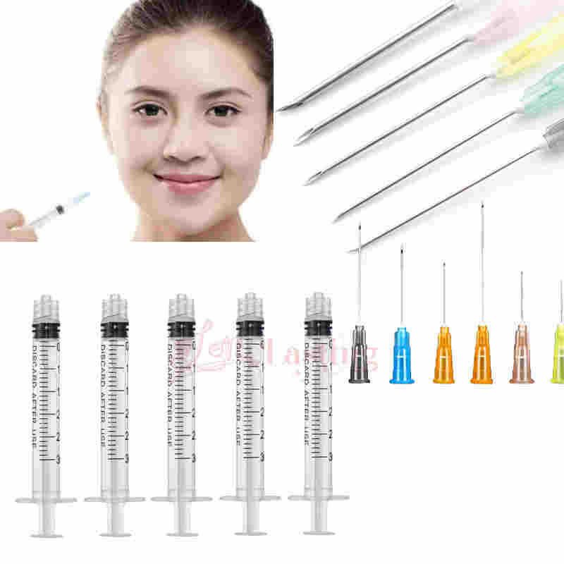 3Ml 5Pack Ong Luer Lock Syringe Gamit Ang 18G 21G 22G 25G 27G Sterile Stainless Steel Dispense ...