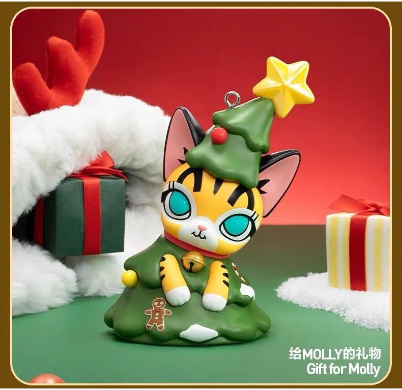MOLLY Christmas 2024 Castle Miracle Box Series(7 PCS) POP MART [Genuine ...