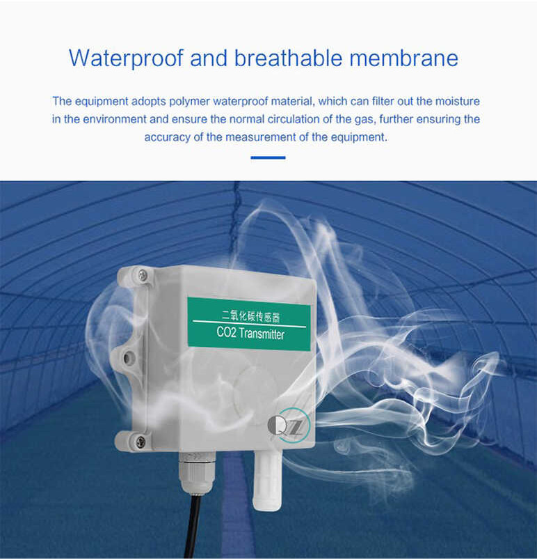 gas 10000ppm concentration detection CO2 sensor greenhouse carbon ...