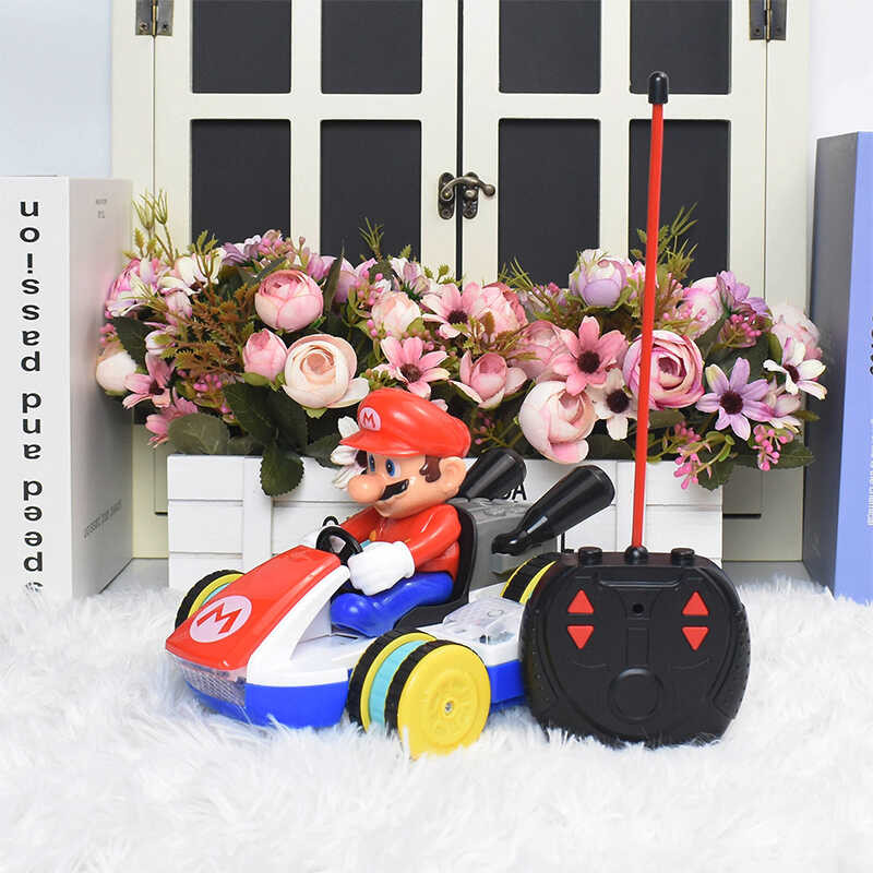 Bros Er Cart Vehicle Figures Model Toy Mario Luigi Yoshi Toad Remote ...