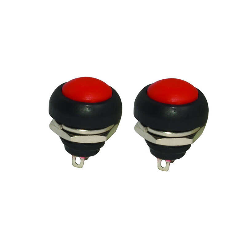 Various button switches M12 perforated button switches nut fixed ...