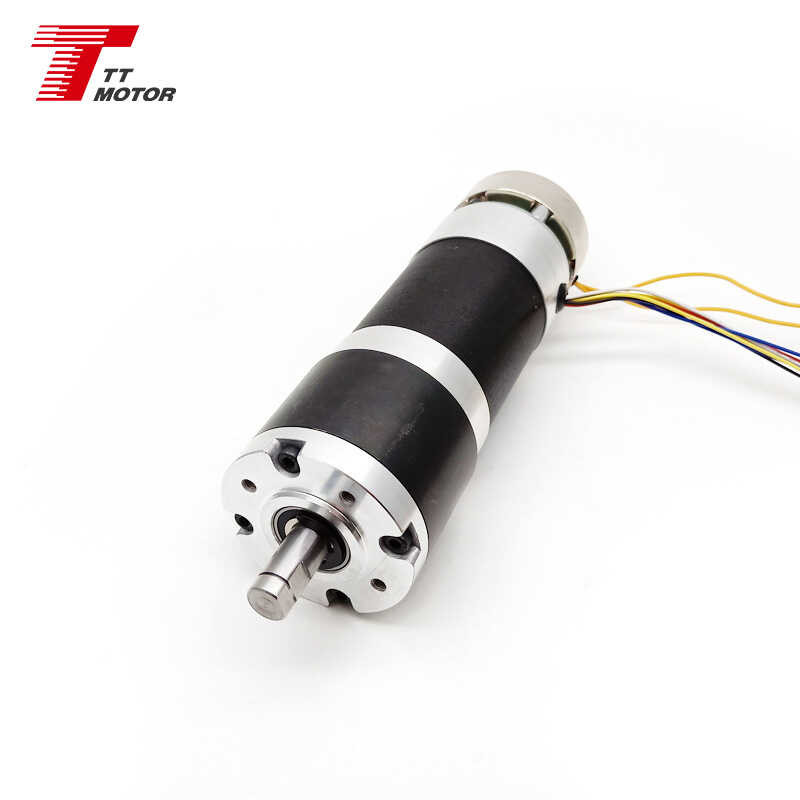 Brushless planetary gearbox motor with high torque and brake, optional ...