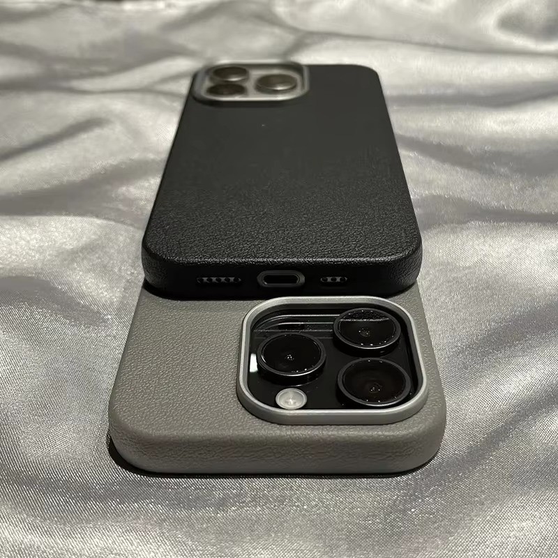 Luxury Matte Leather Phone Case for Redmi Note 14 13 12 12S 11 11S 10S ...