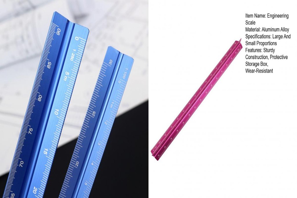 ofiendsand Drawing Tool Engineering Triangular Ruler High Precision ...