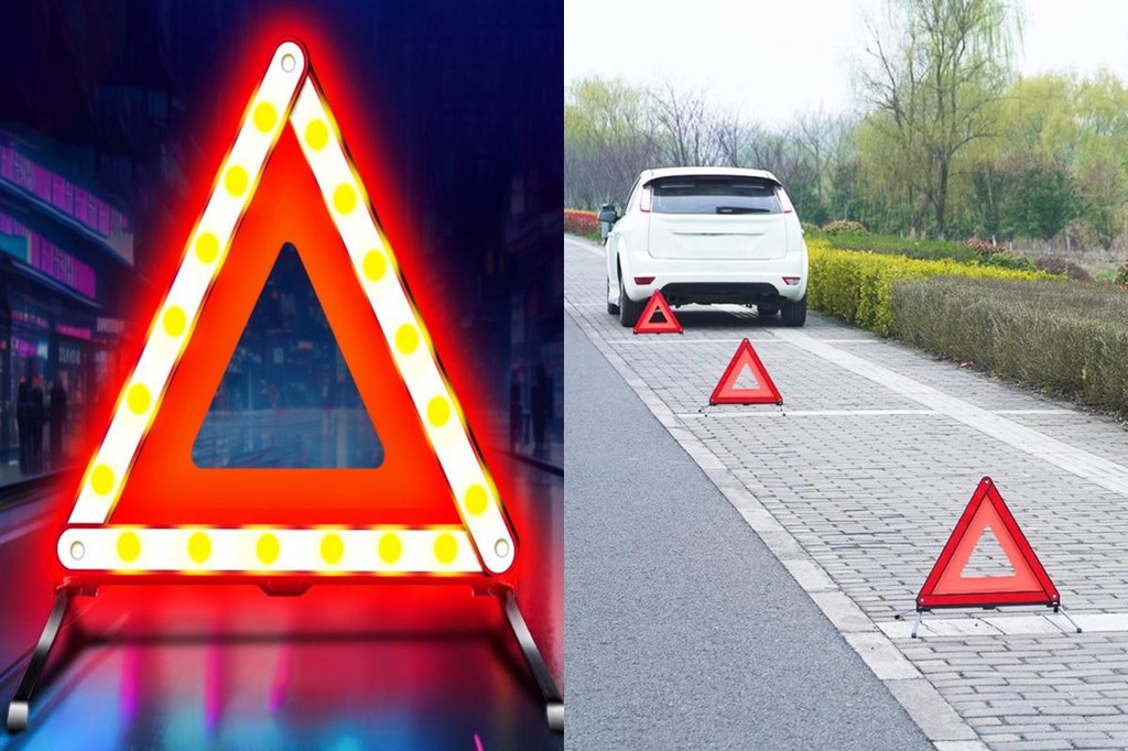 DRO_ Emergency Reflector European Approved Safety Triangle Eu Approved ...