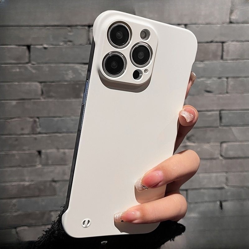 Ultra Thin Frameless Shockproof Hard Phone Case For VIVO V60 V50 Lite ...