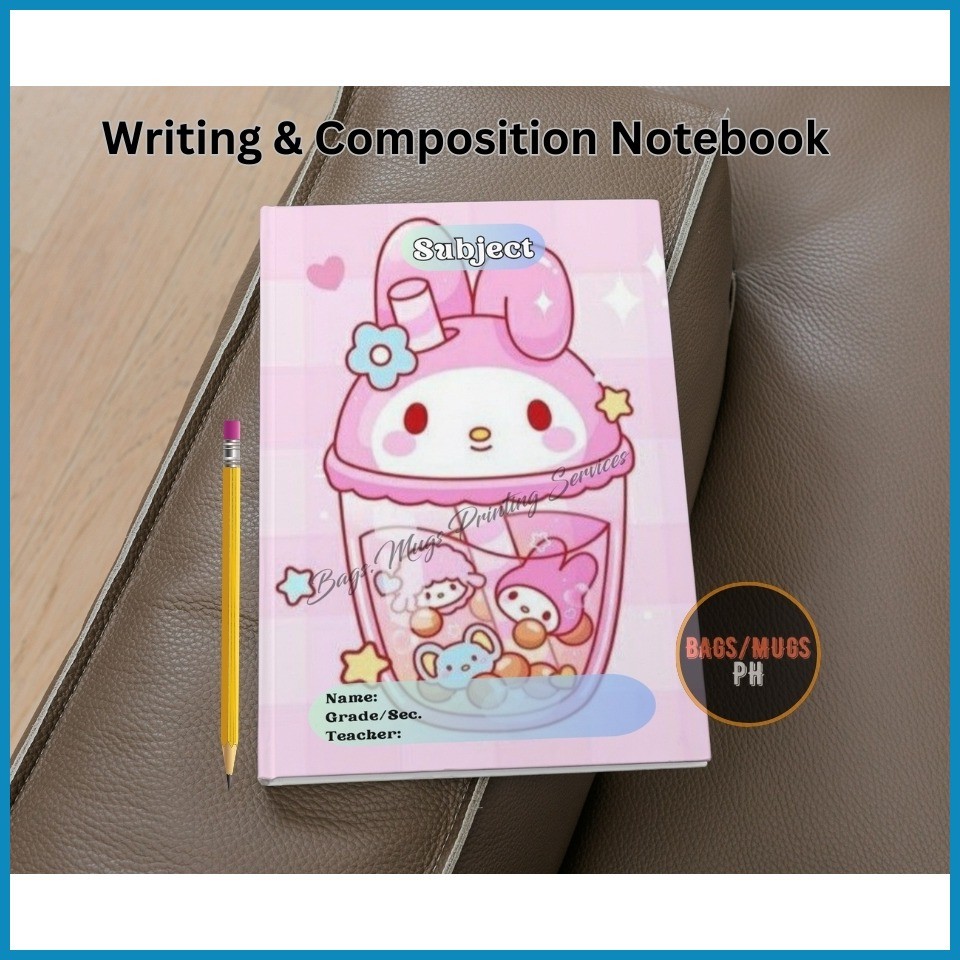 My Melody Notebook/Writing, Composition for Kinder to Grade 6 | Shopee ...