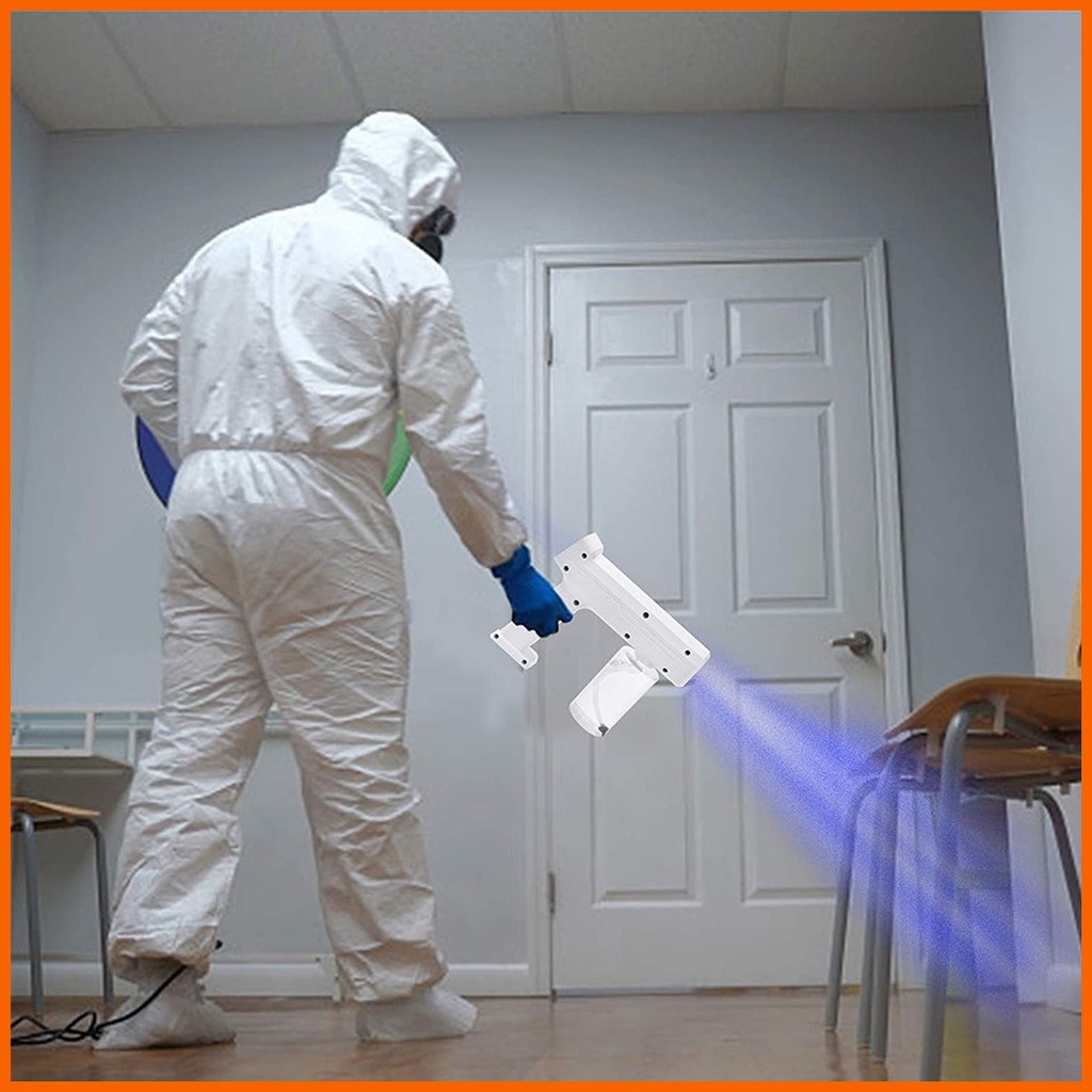 Disinfectant Spray Gun Wireless Atomizer 300ML Disinfectant Sprayer Gun ...