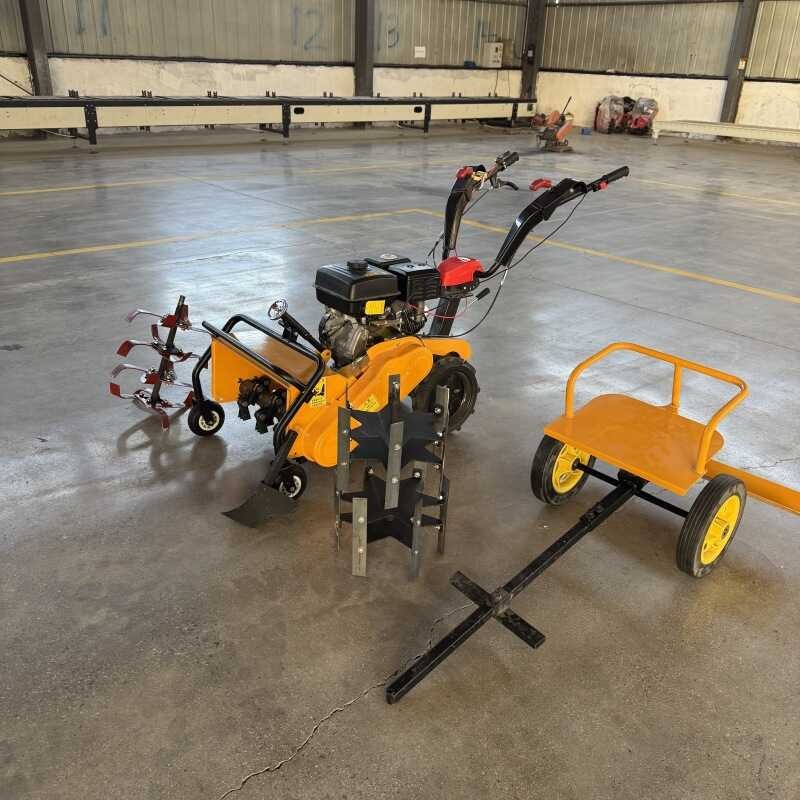 Apat na wheel drive gasoline weeding machine, diesel self-propelled ...