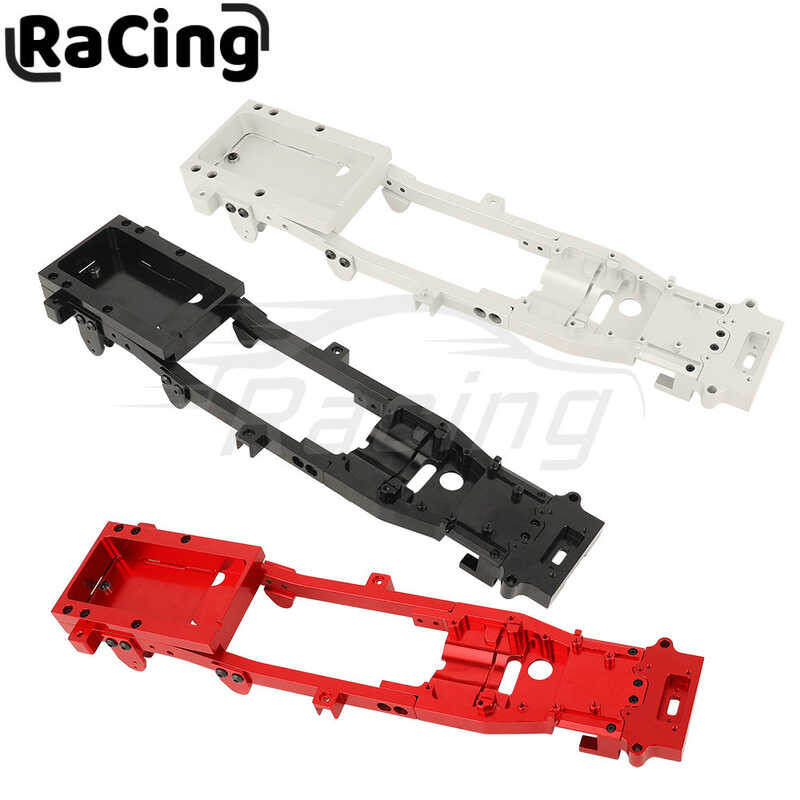 Metal Chassis Frame Kit Accessories Fits For WPL D12 1/10 RC DIY Truck ...