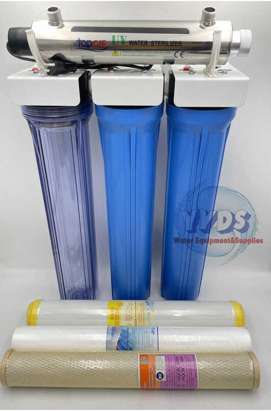 LY 3/4/5 Stage Deep Well Water Filter Housing With Sterilizer 25W Free ...