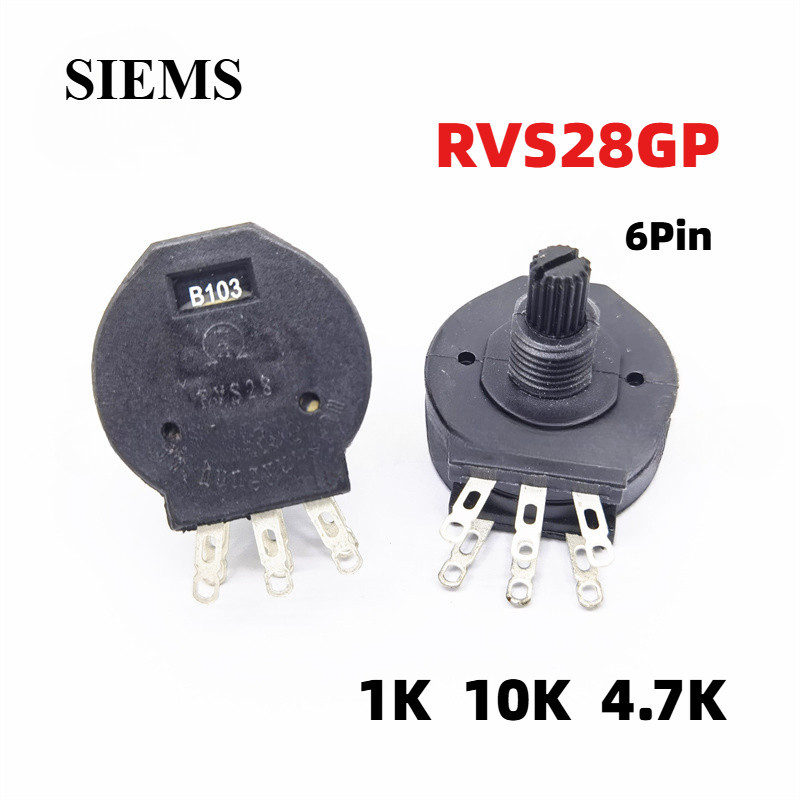 RVS28GP Potentiometer 6Pin B102 B103 B472 1K 10K 4.7K Potentiometer ...