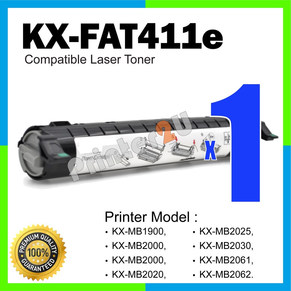 Compatible Panasonic KX-FAT411 KX-MB1900 KX-MB2000 KX-MB2010 KX-MB2020 KX-MB2025 KX-MB2030 KX ...