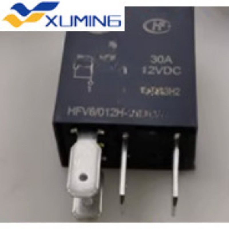 4-pin Car Relay HFV6-012H-TR 12V Car Relay Headlight Fan Air ...