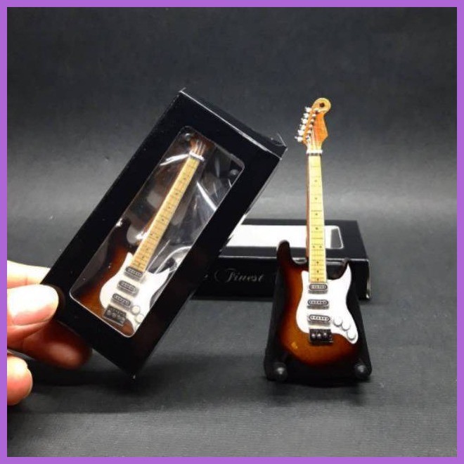 Miniature Guitar Fender Stratocaster Sunburst James "MARY" Day6 1/12 ...