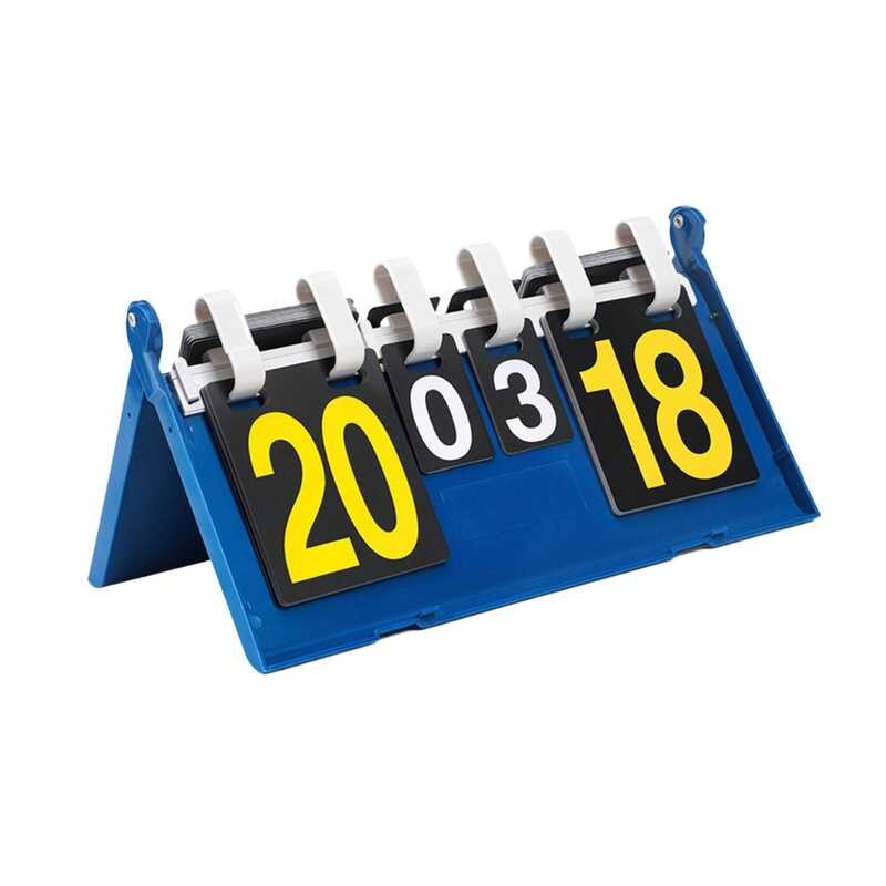 Scoreboard Sports Keeper Number Two Side Foldable Manual Cards Tabletop ...