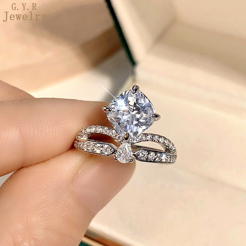 [Free GRA Certificate] Micro Moissanite Luxury Crown Ring | Shopee Philippines