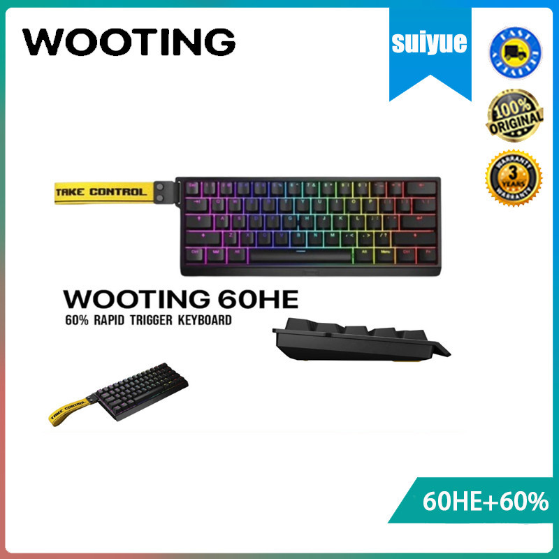 WOOTING 60HE+60% Game Quick Trigger Keyboard Wired Magnetic Switch Game ...