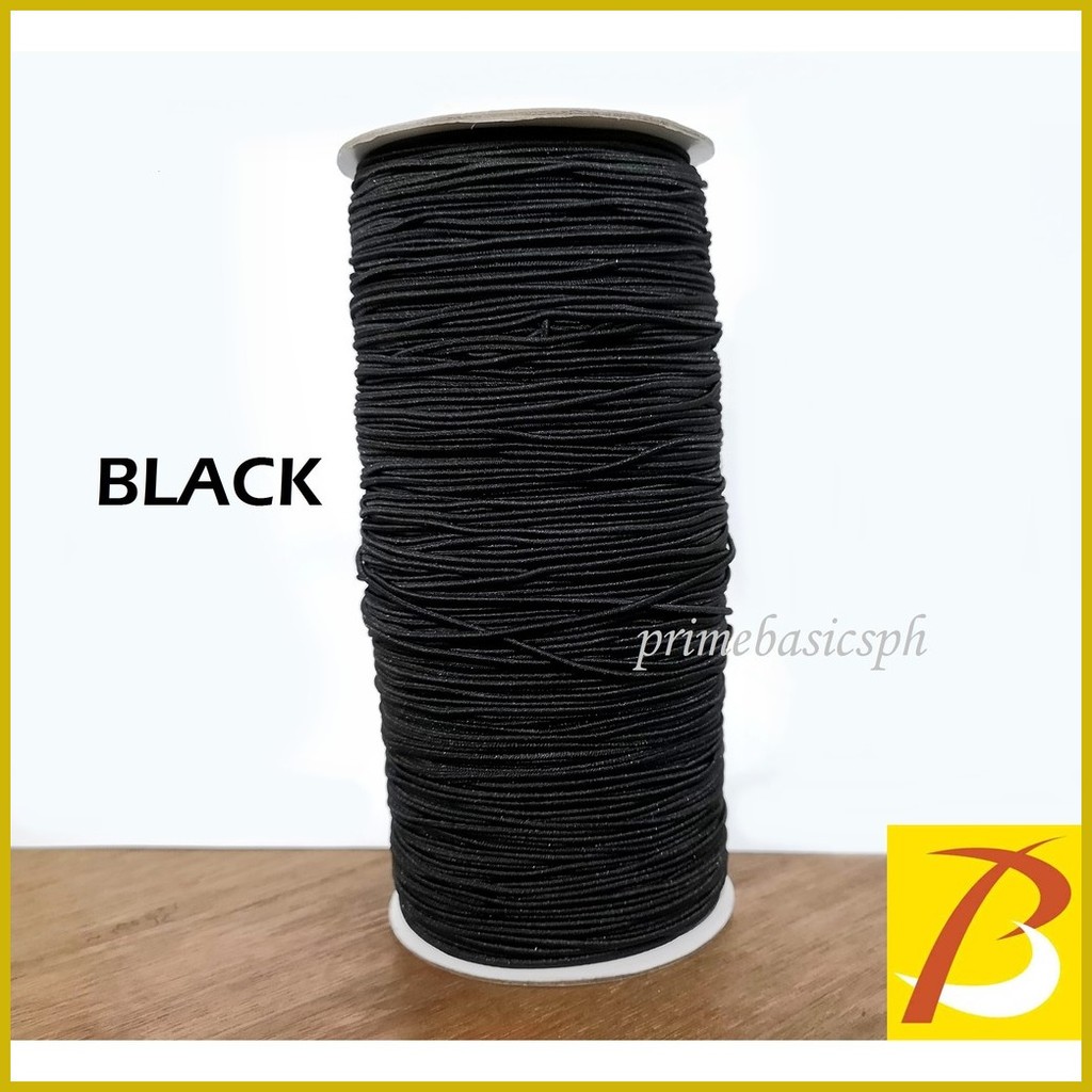 ⊕ ๑ Elastic Garter Ponytail Stretchable Garter Thread Cord 1.2mm ...