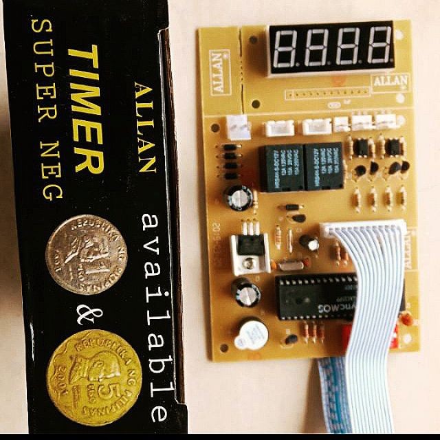 Piso and Five Peso Timer Allan 4 Digits Dual | Shopee Philippines