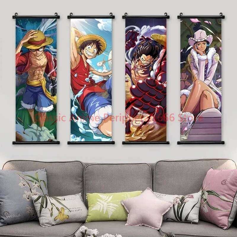ece One Luffy Gear 4 Home Decor Kawaii Anime Decorative Painting Robin ...
