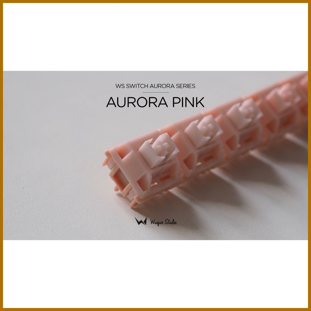 Wuque Studio Aurora Series Linear Switch Mechanical Keyboard Switches ...