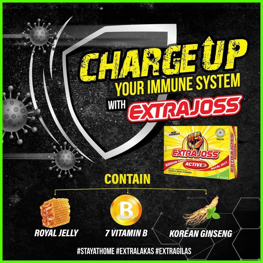 ∫ ∭ Extra Joss Energy Drink 3 Packs (18 Sachets) | Shopee Philippines