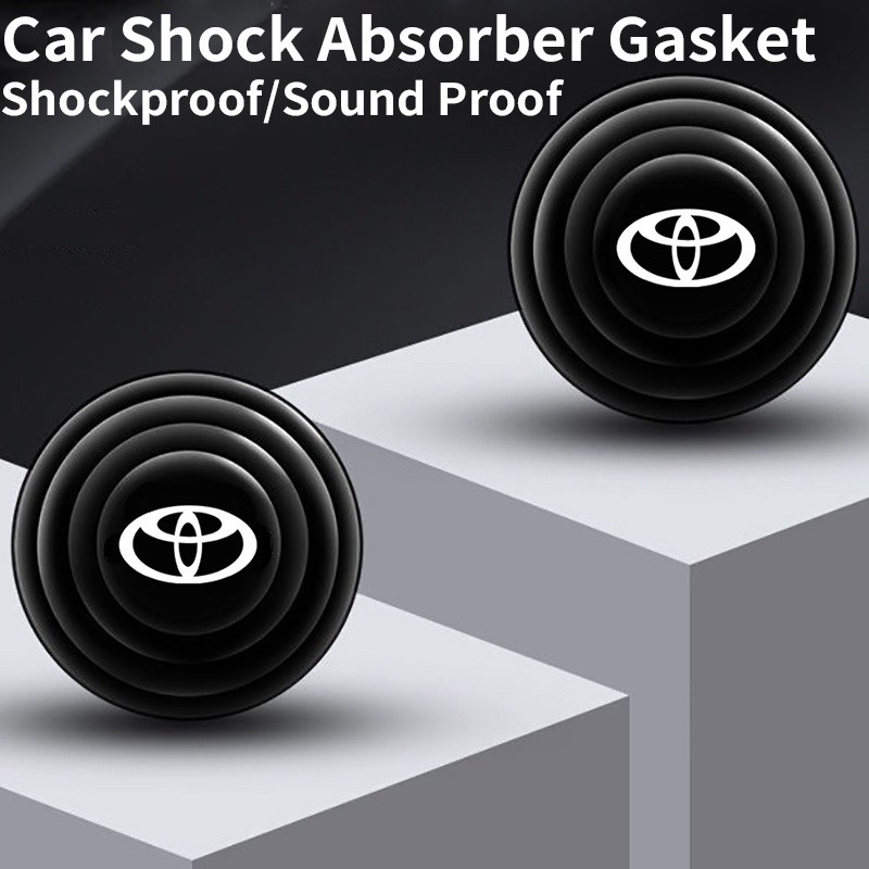 Toyota GR Car Door Shock Absorber Trunk Shock Silencer Pads For Wigo ...