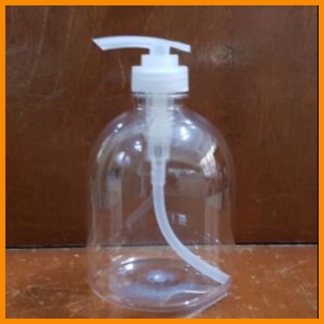Plastic 500ml Bell Lotion Pump Bottle Empty Dome Shape Lotion Soap Pump ...
