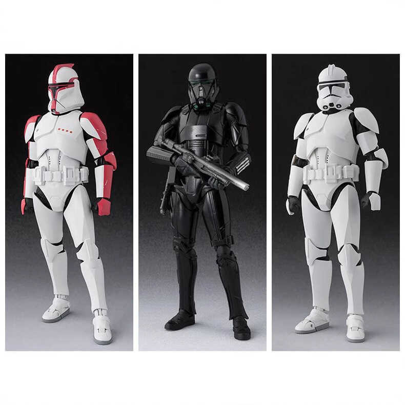 SHF W Domestic Star Wars Model Movable Clone Storm Soldier Empire White ...