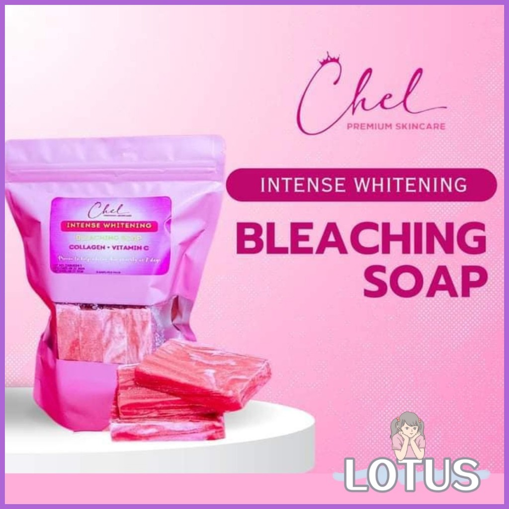 LOTUS Chel Intense Whitening Bleaching Soap Collagen + Vitamin C (DAVAO ...
