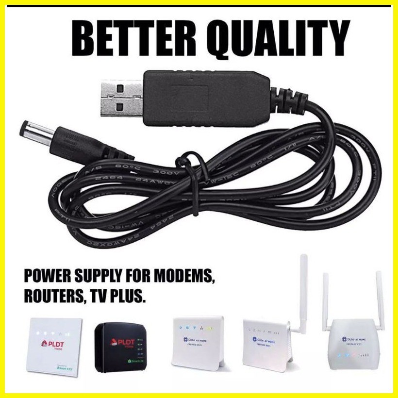 ∏ ORIGINAL Wifi to powerbank cable for pldt globe smart home wifi 5V ...